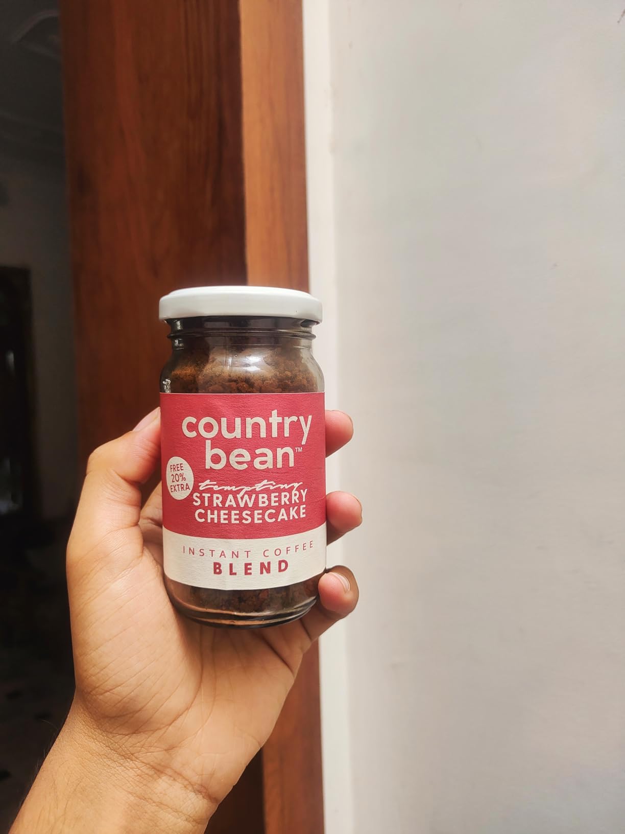 Country Bean 60% Arabica Vanilla Flavoured Instant Blend Coffee | 100% ...