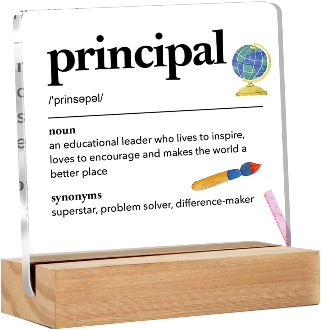 Amazon.com: Principal Appreciation Gifts, Thank You Gifts for Principal ...