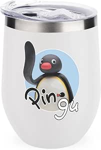 Amazon.co.jp: Wine Tumbler, Pingu Character, Penguin, Eggshell Cup, U ...