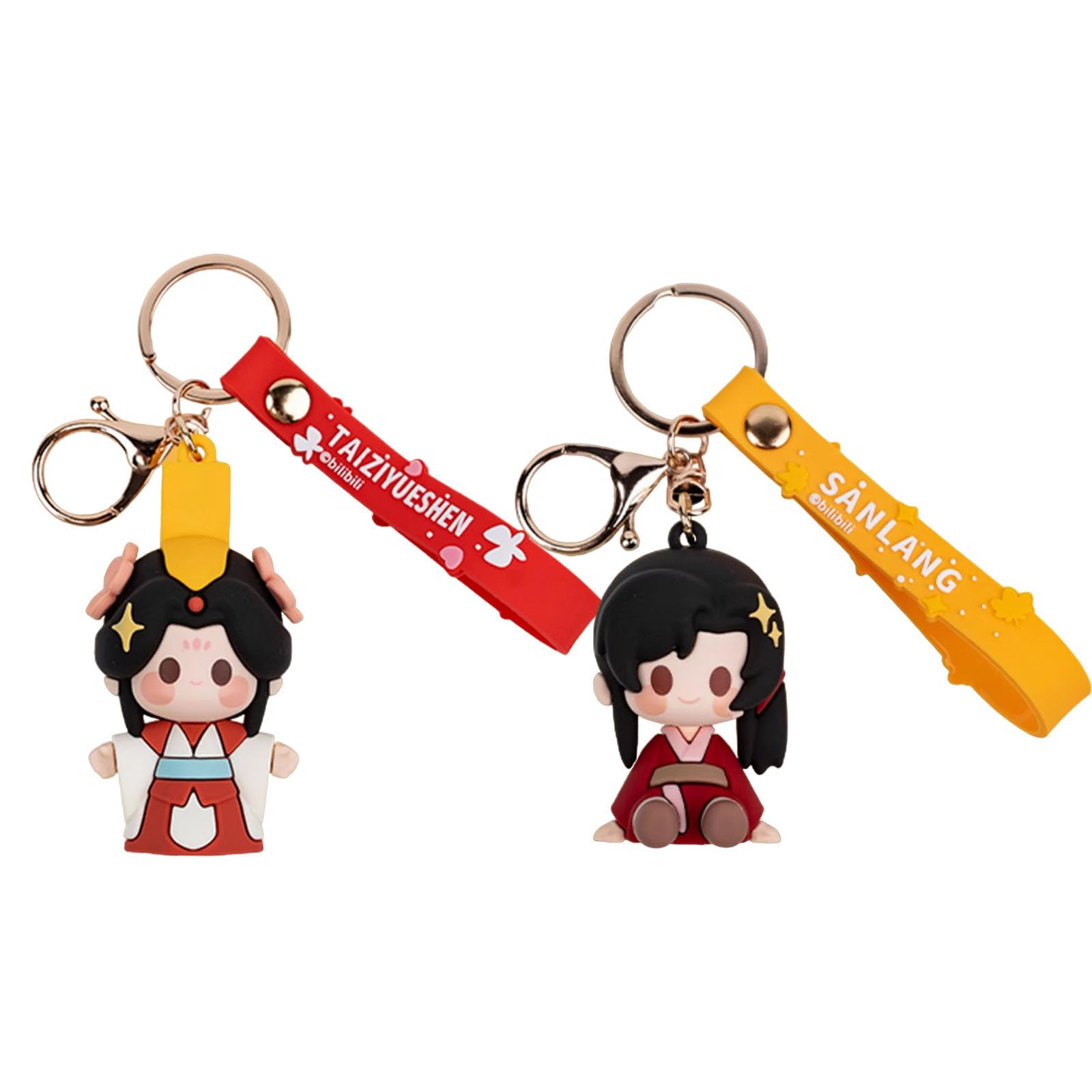 Buy CALEMBOUAnime Keychain, 2.4" Cute Xie Lian Hua Cheng Chibi Figure ...