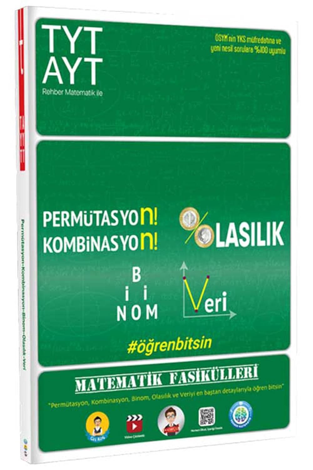 Amazon.com: TYT-AYT Matematik Fasikülleri - Permütasyon, Kombinasyon, Olasilik, Binom, Veri ...