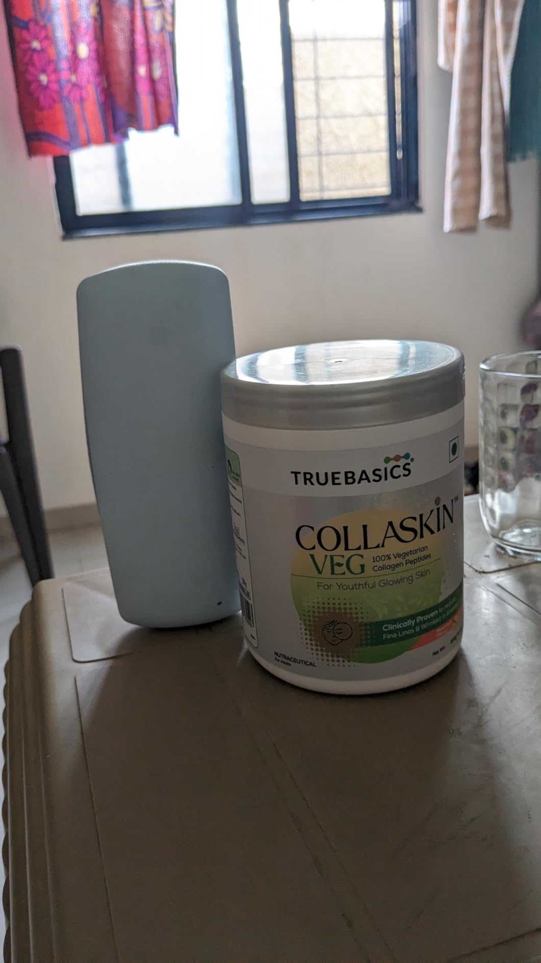 TrueBasics Collaskin, 100% Vegetarian Collagen Peptides (Mixed Fruit ...