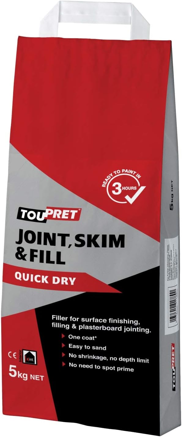 Toupret TOUFGBJSR05G Joint Skim & Fill Quick Dry 5KG – BigaMart