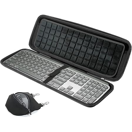 Amazon.com: RAIACE Hard Storage Case Compatible with Logitech MX Keys S ...