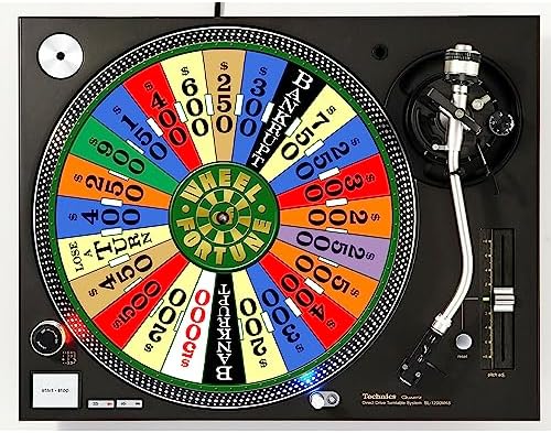 Amazon.com: DJ Game Show #1 Fortune Wheel Scratch Pad 1200 Vinyl ...