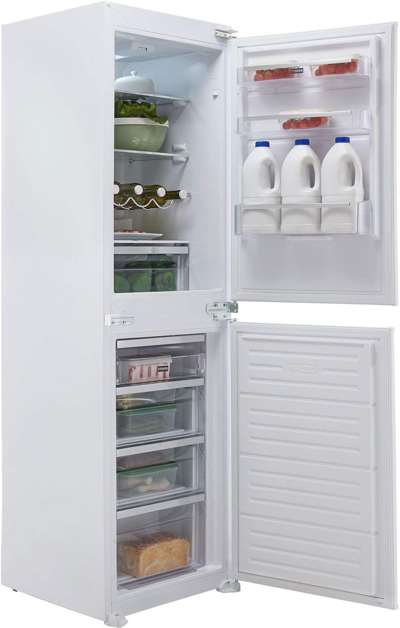 Stoves INT50FF Integrated 50/50 Frost Free Fridge Freezer with Sliding ...