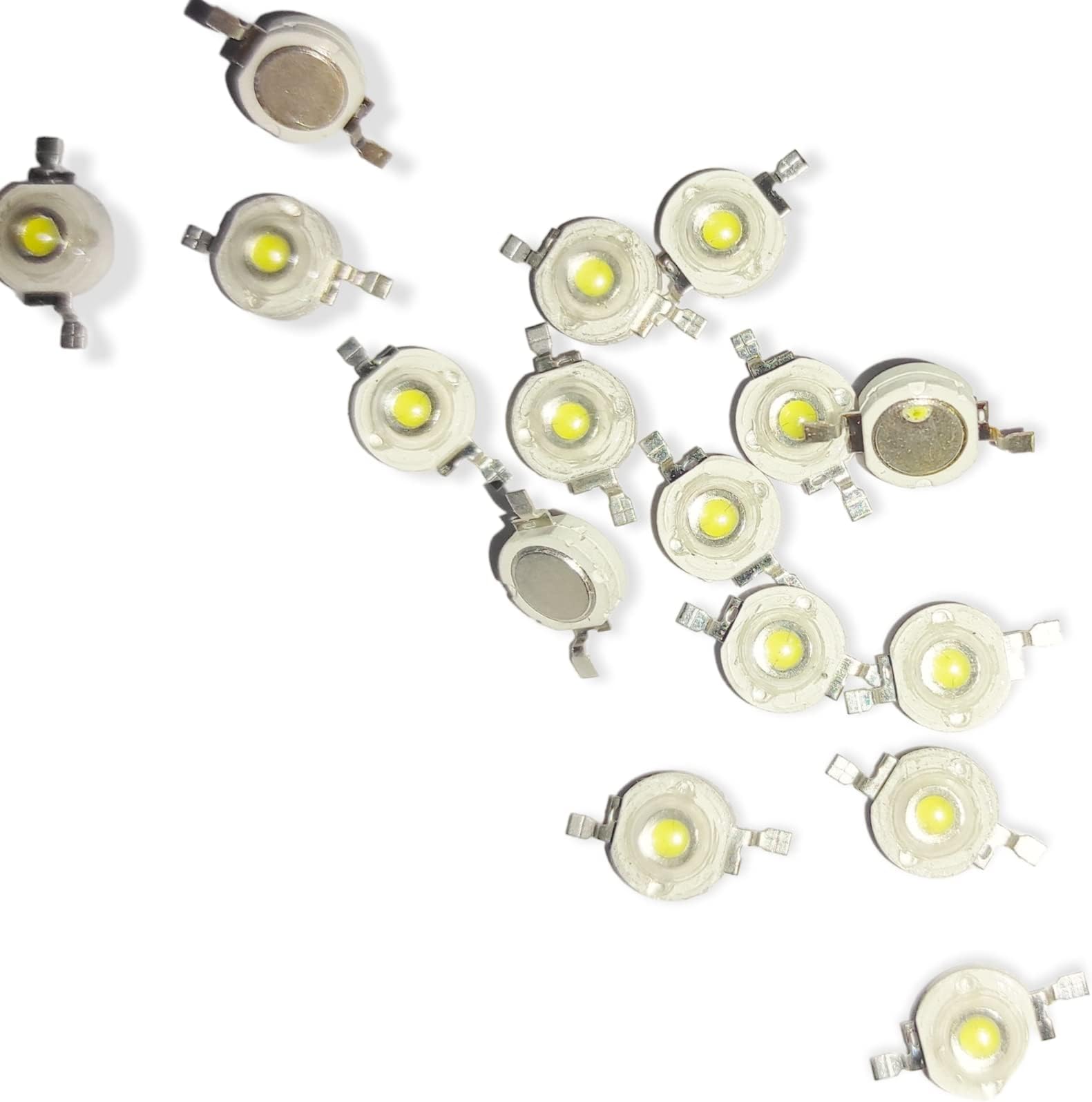 Buy UNIVERSAL HUB Pack of 50 1W White LED Bulbs with Advanced Electrode ...