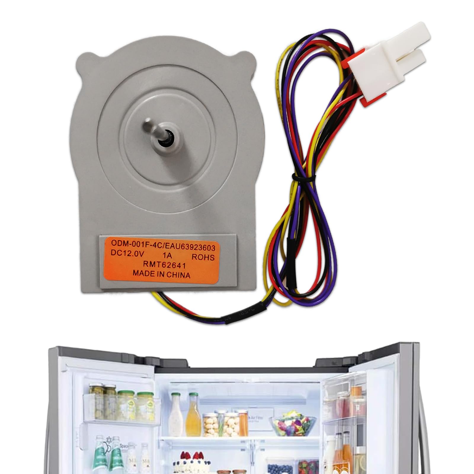 Amazon.com: EAU63923603 Refrigerator Evaporator Fan Motor Assembly ...