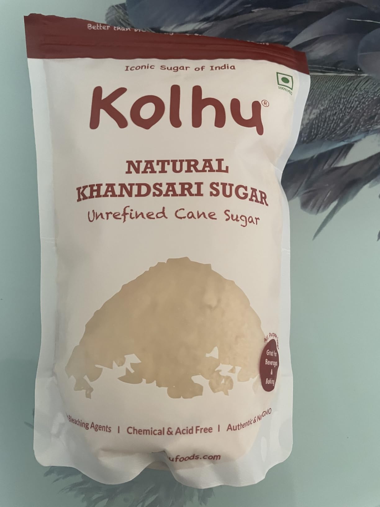 Kolhu Natural Khandsari Sugar (5KG (Pack of 10, 500g Each)) : Amazon.in ...