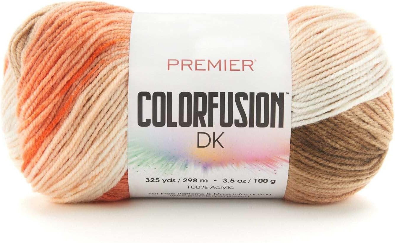 Amazon.com: Premier Yarns Colorfusion DK Weight Yarn, Acrylic Yarn with ...