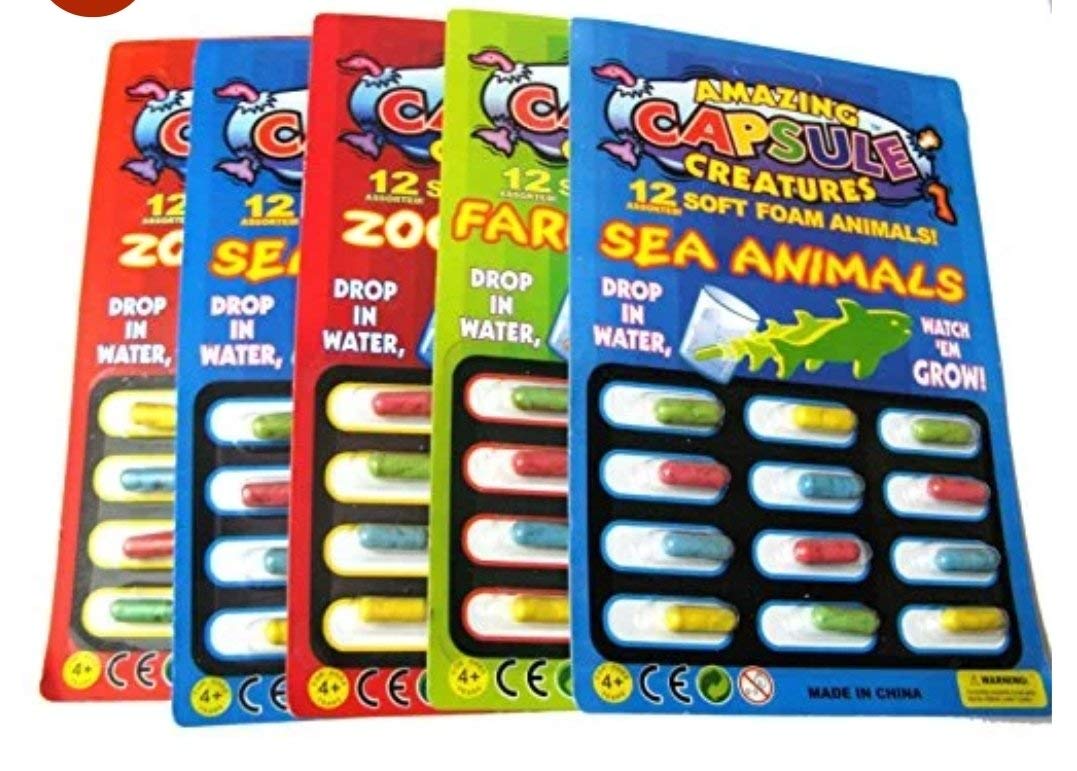 Buy Royals Magic Animal Capsules Creatures Grow in Water Soft Perfect ...