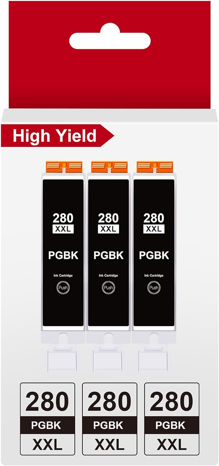 Amazon.com: 280XXL Black Compatible Ink cartridges Replacement for ...