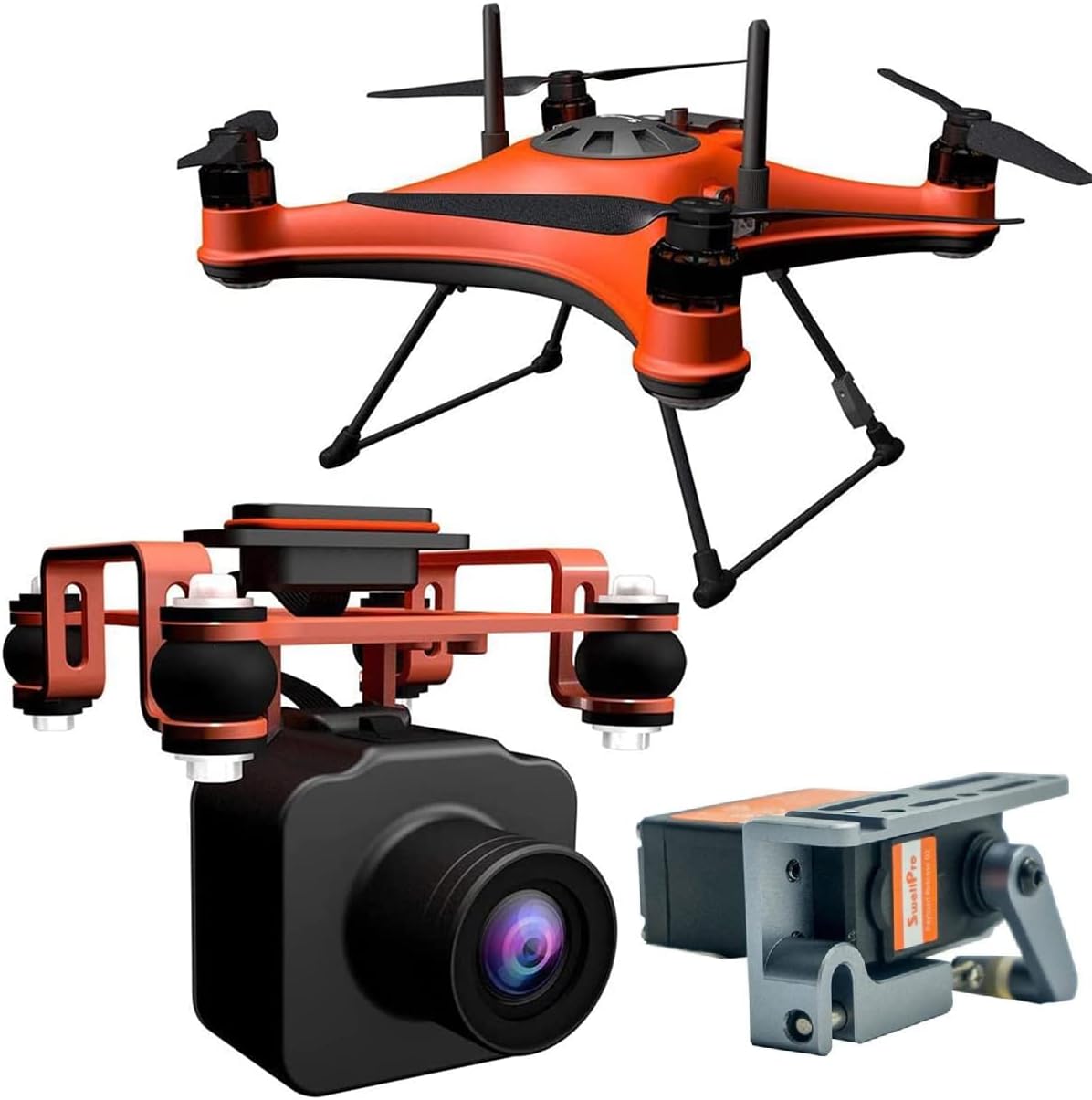 Amazon.com: Swellpro FPV Drone Kit SplashDrone 4 Fishing Drone 2KG ...