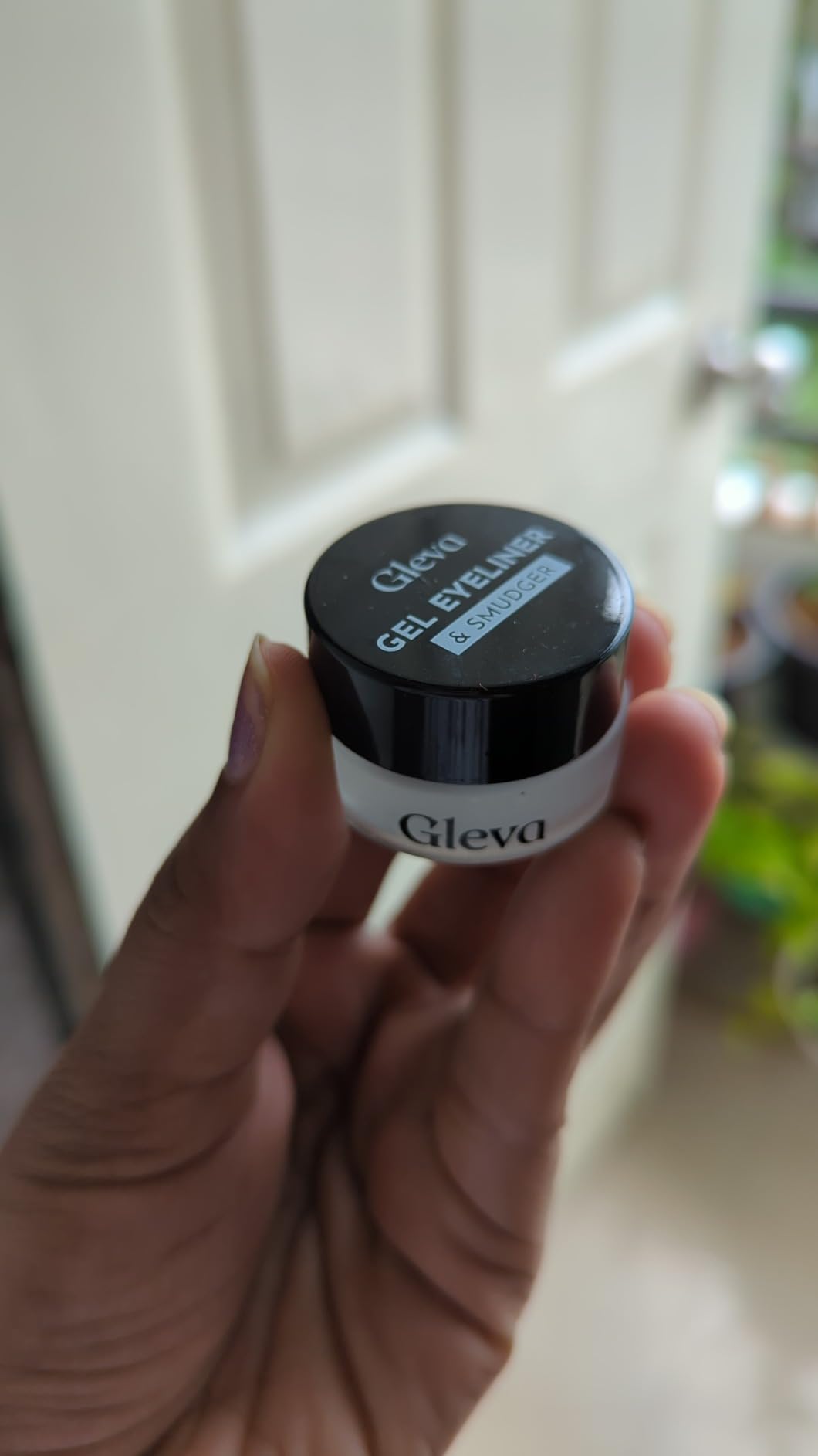 Buy Gleva Compact Black Gel Eyeliner, Waterproof Long Lasting Cream ...