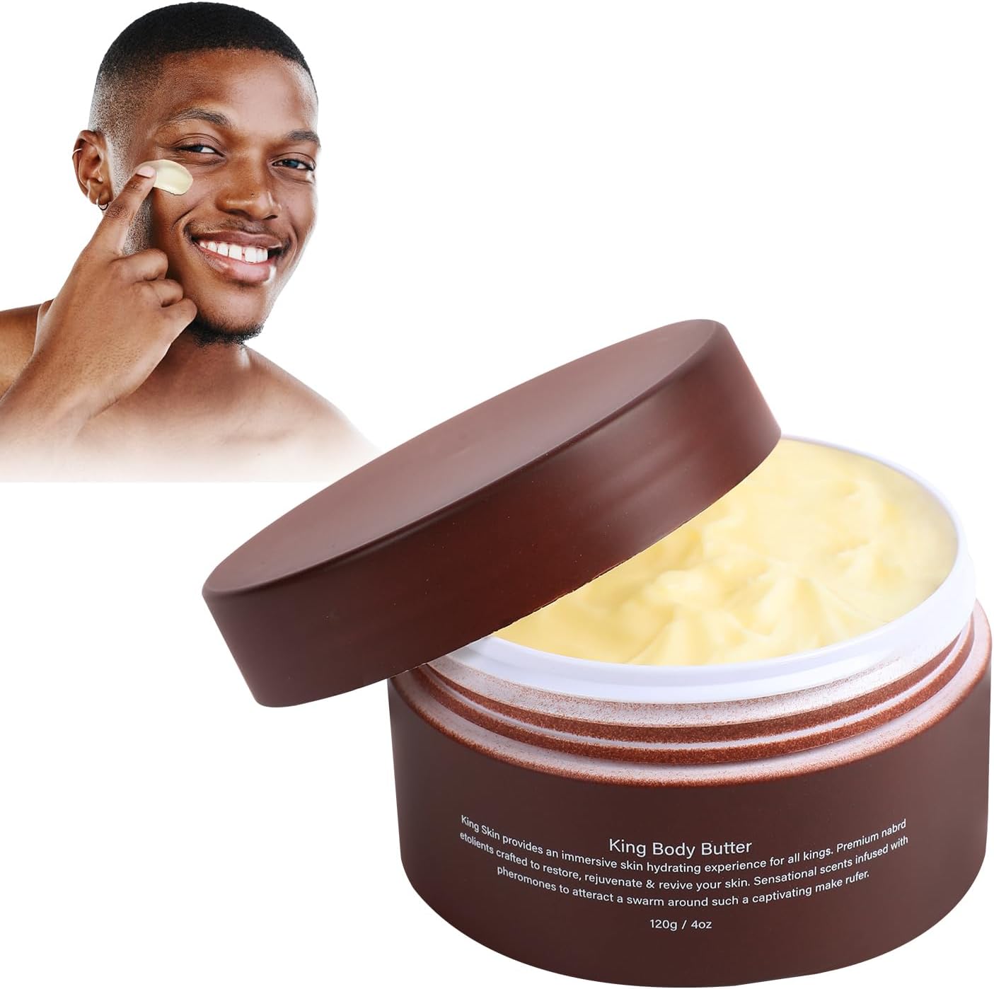 Amazon.com : BUFVOKY Kings Skin Body Butter For Men,Skin King Organic ...