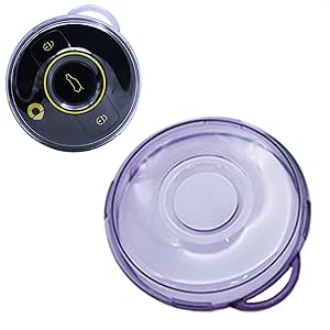 Amazon.com: TANGSEN Key Fob Case TPU Cover Compatible with Smart Fortwo 4 Button Ultra-Thin ...