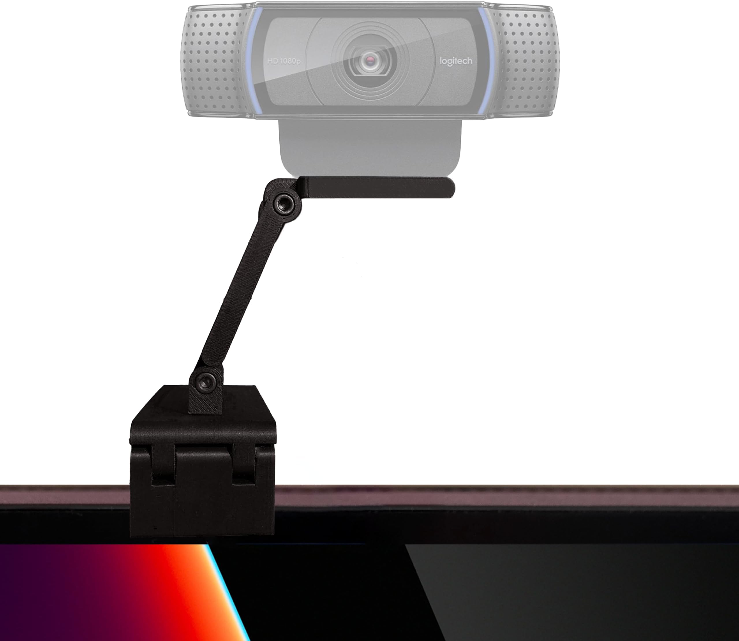 Amazon.com: Calibra Webcam Mount - Webcam Stand for Top of Monitor and ...