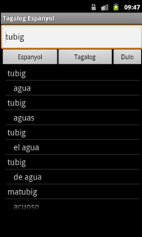 Spanish Tagalog Dictionary - App on Amazon Appstore