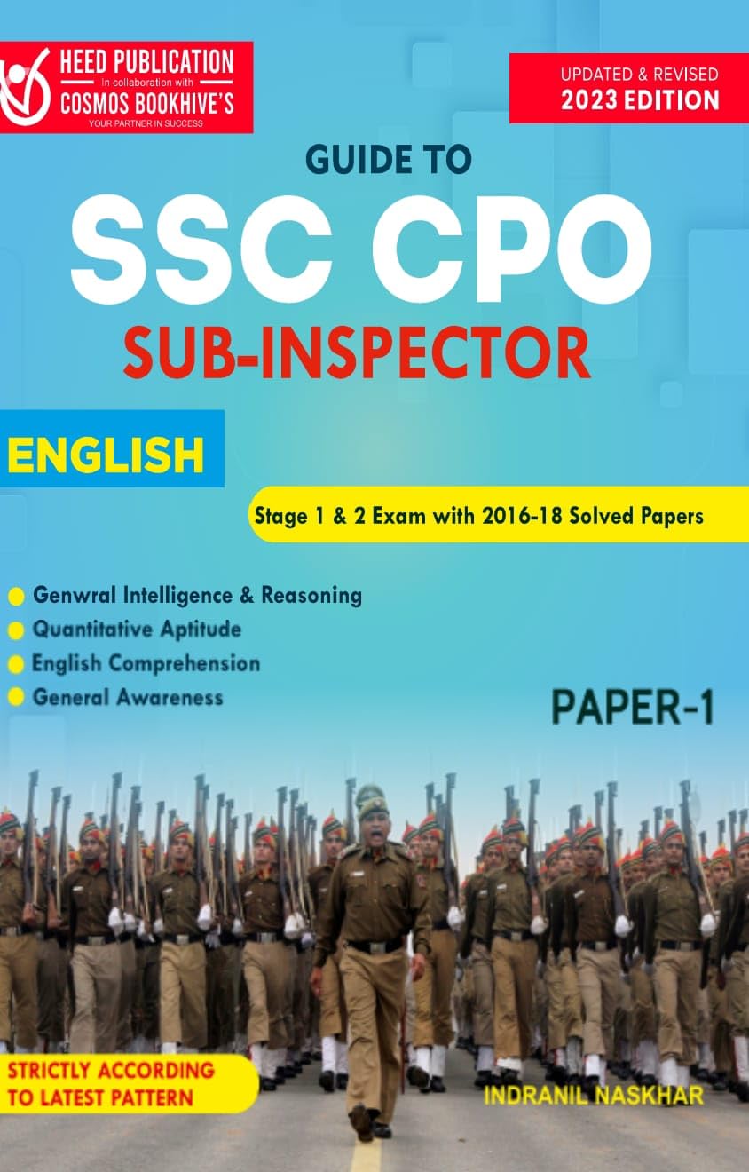 Buy SSC CPO Paper-1 Book Online at Low Prices in India | SSC CPO Paper ...