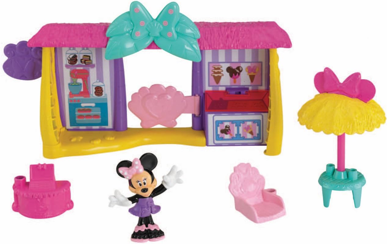 Amazon.com: Fisher-Price Disney Minnie Mouse: Minnie's Snack Shack ...