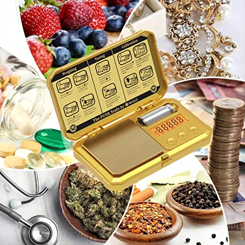 Snapklik.com : MAXUS Steampunk Digital Scale 200g X 001g Precision