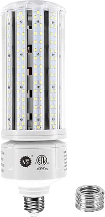 NS 100W LED Cob Corn Light Bulbs,5000K,AC110-277V,16000lm,E26/E39 Base ...
