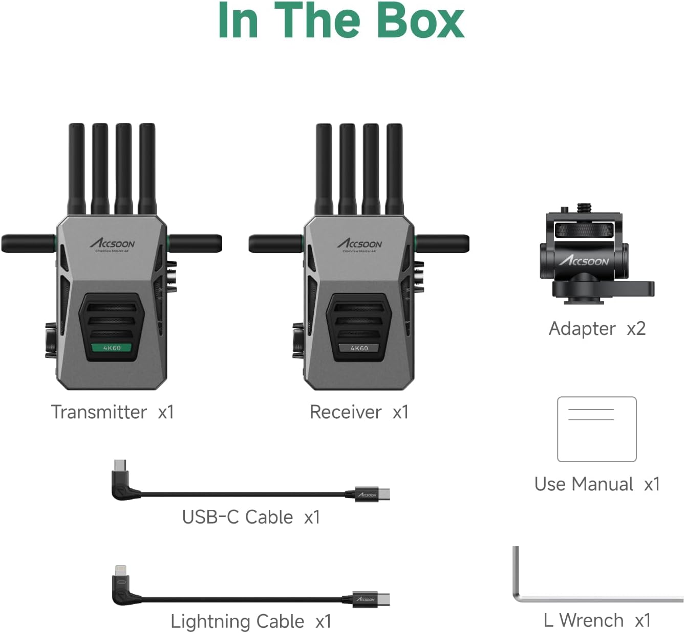 Accsoon CineView Master 4K Wireless Video Transmission System User Manual