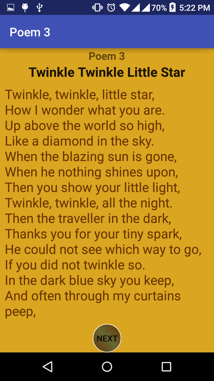 Poem App 3 - App on Amazon Appstore