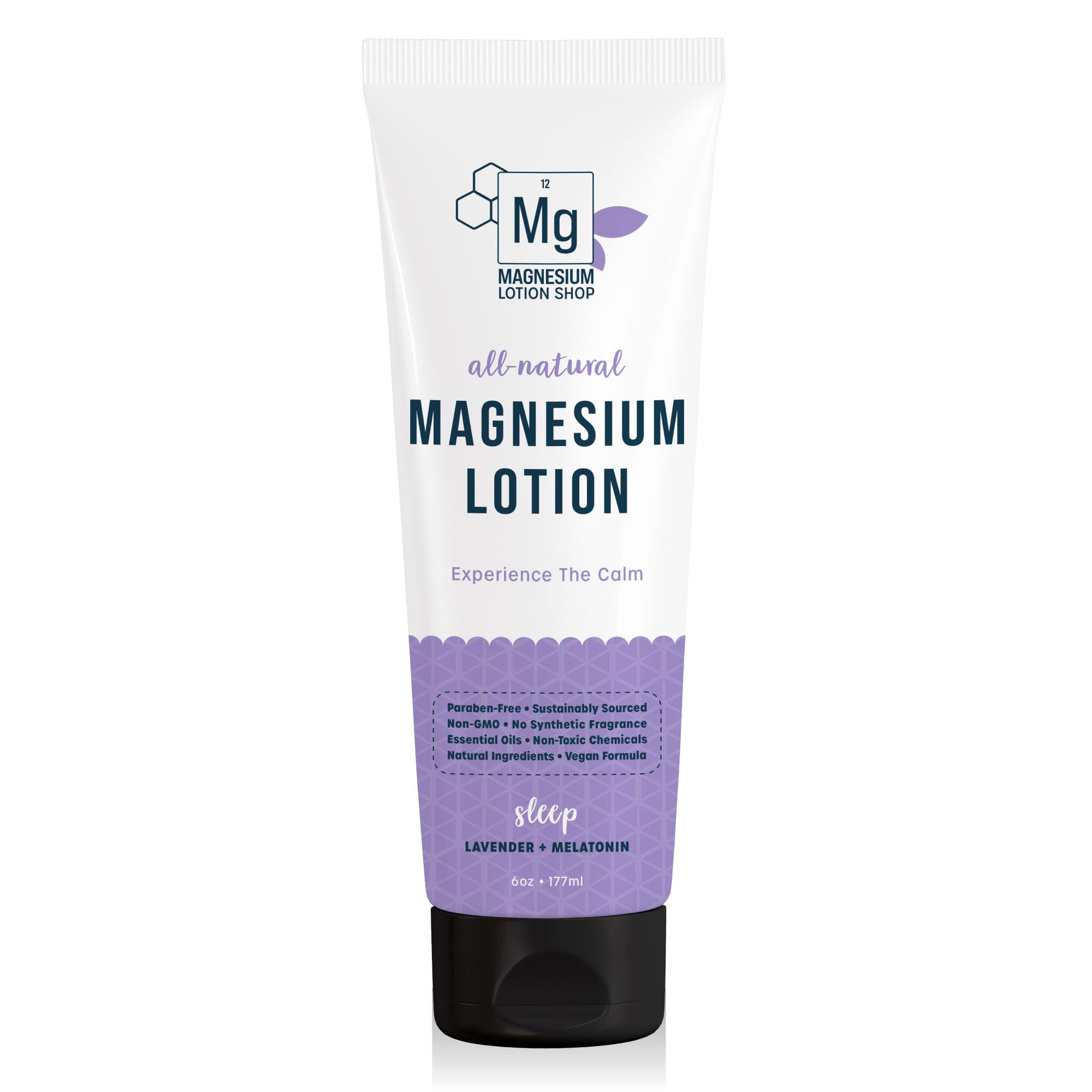 Amazon.com: Lavender + Melatonin Magnesium Lotion | 250 mg Magnesium ...
