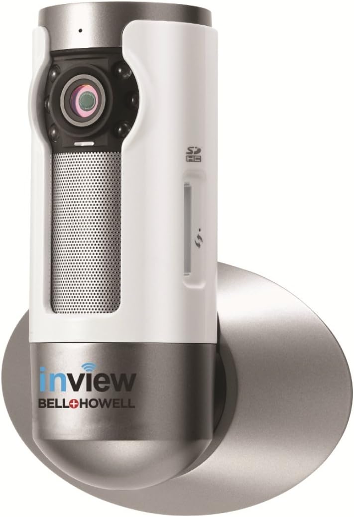 Amazon.com : Bell+Howell InView HD H.264 Wall Mountable Wi-Fi IP Camera ...