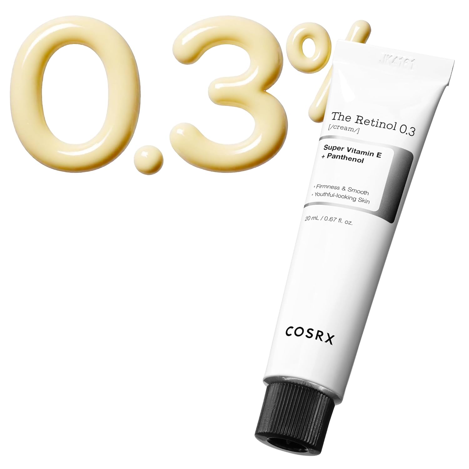COSRX Crema de retinol, 0.67 onzas, crema antienvejecimiento para ojos y cuello con tratamiento ...