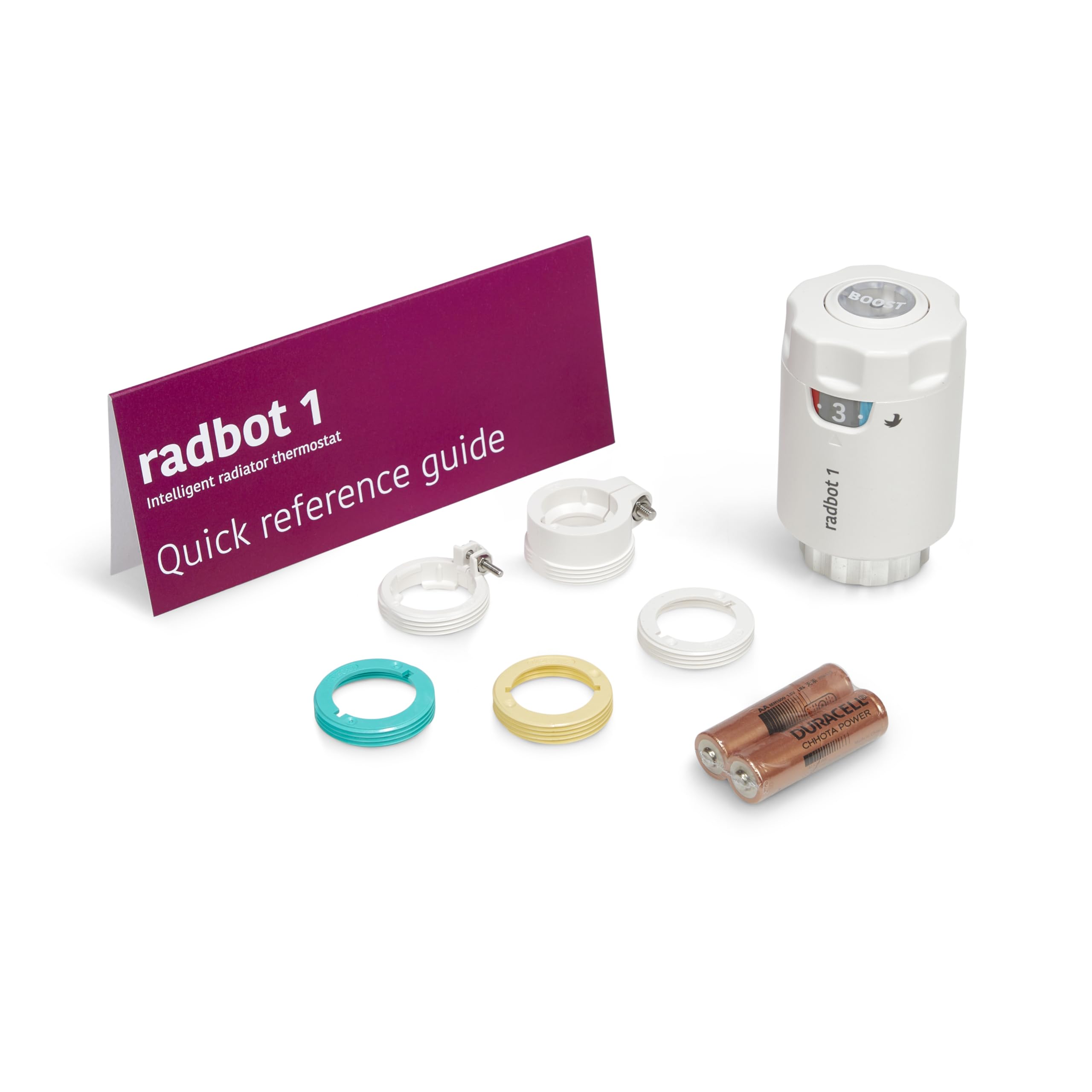 Radbot 1 Intelligent Radiator Thermostat Smart Radiator Thermostat ...