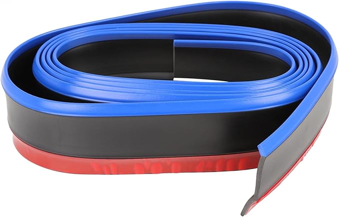 Amazon.com: X AUTOHAUX 2.5m 8.2ft Car Univesal Flexible Rubber Front ...