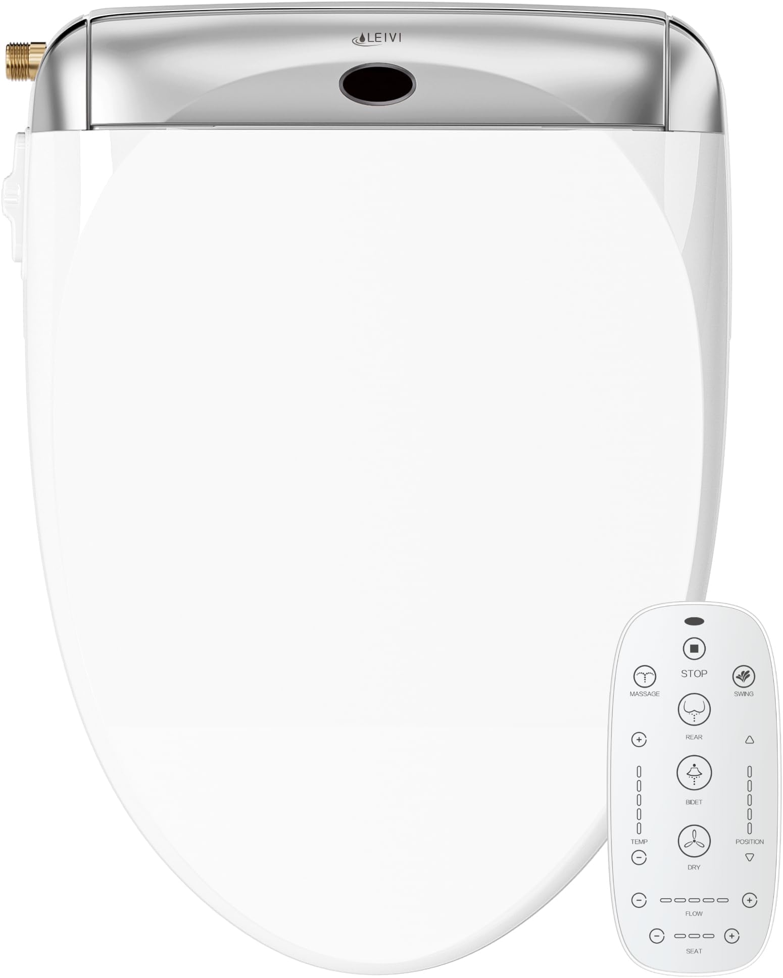 Inus N32 Electric Heated Bidet Toilet Seat Elongated, Warm Water, Smart ...