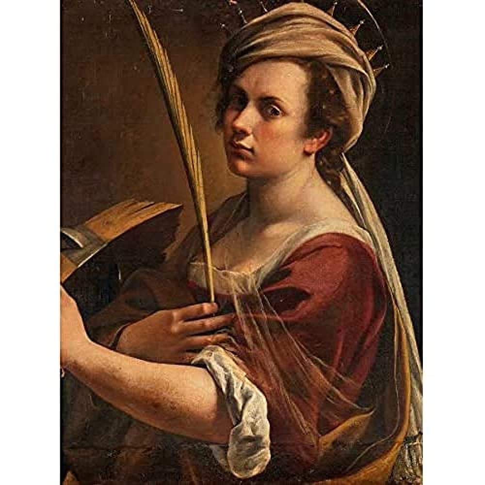 Rare Self Portrait By Artemisia Gentileschi Now On Display Artemisia