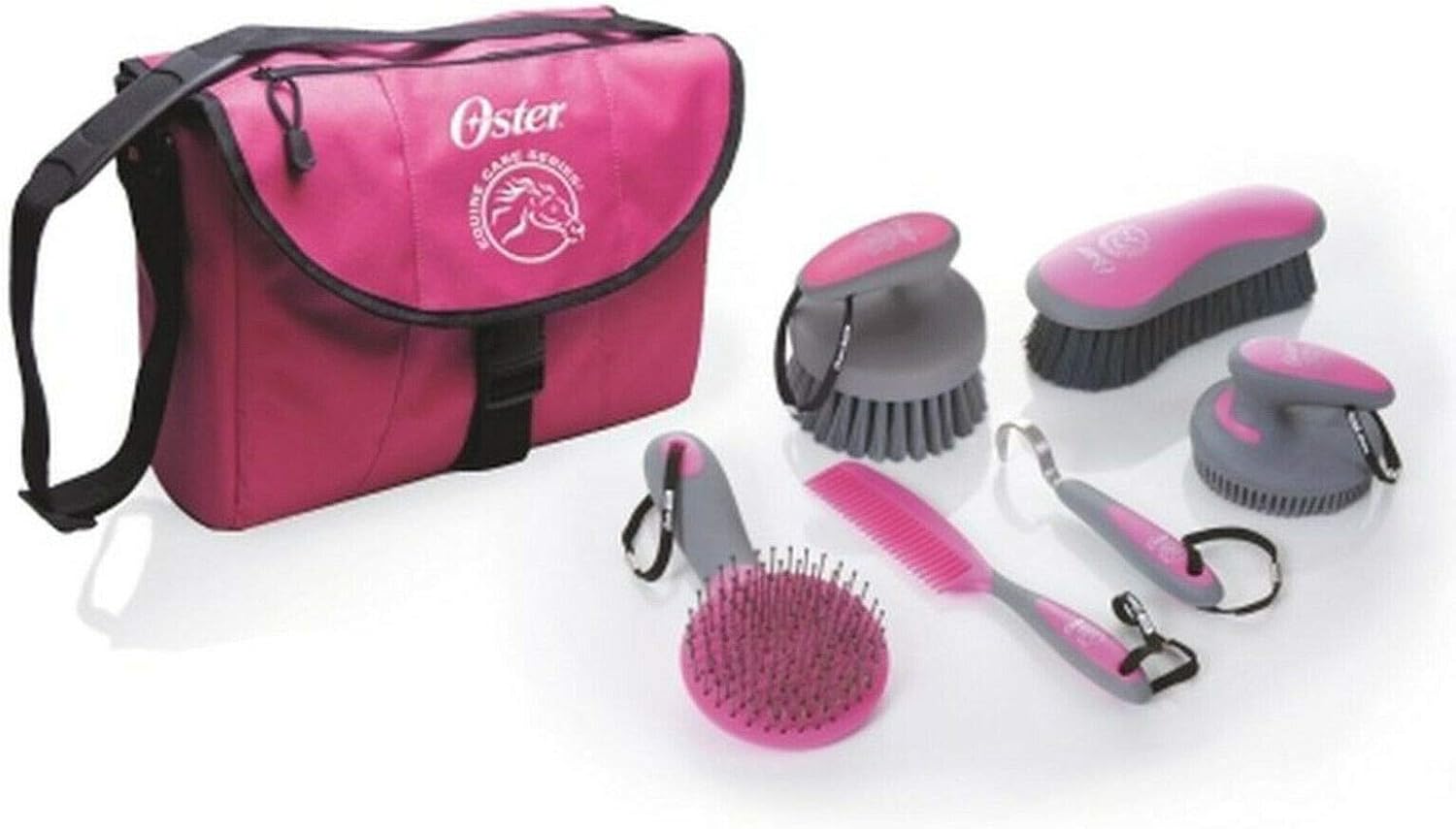 Eurohorseline Oster - 78399-325 - Set de soins pour chevaux - 7 pièces ...