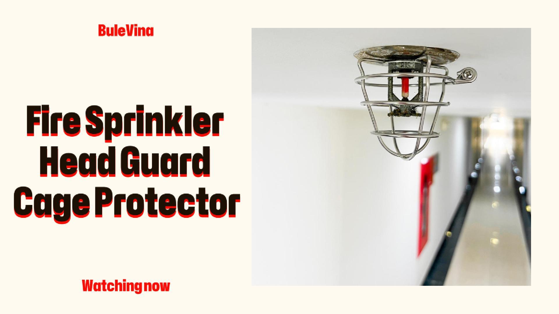 Recessed Sprinkler Head Guard