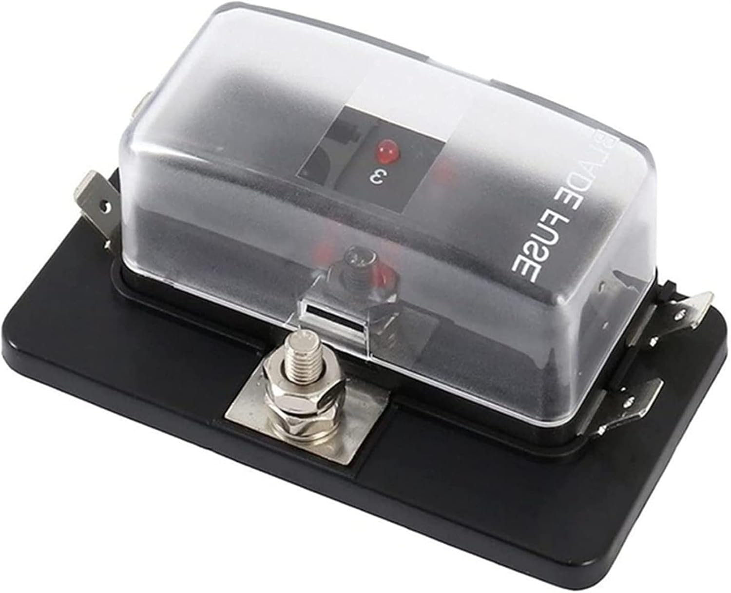 Amazon.com: PASPRT 4 Way 6 Way 10 Way Blade Fuse Box Holder with LED ...