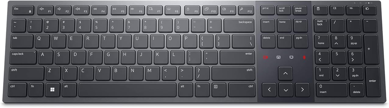 Dell Premier Collaboration Keyboard - KB900 - USB Wireless Receiver ...