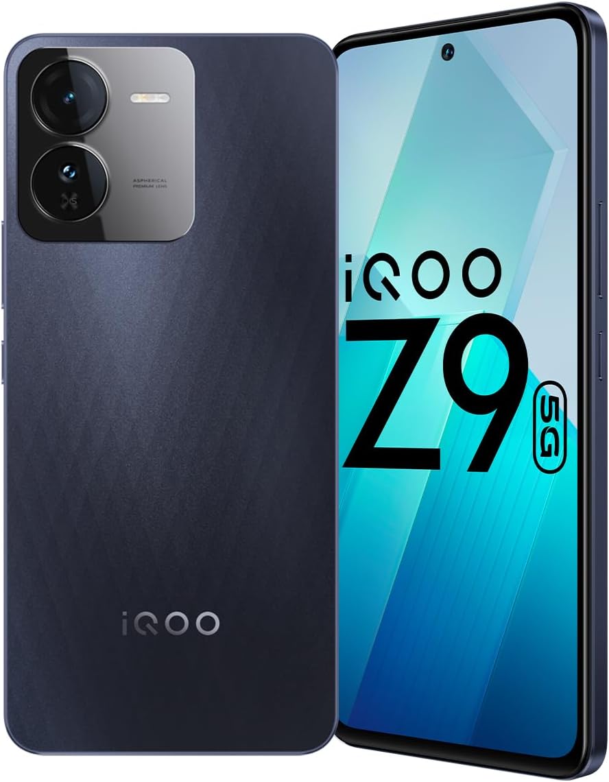 iQOO Z9 5G (Graphene Blue, 8GB RAM, 256GB Storage) | Dimensity 7200 5G ...