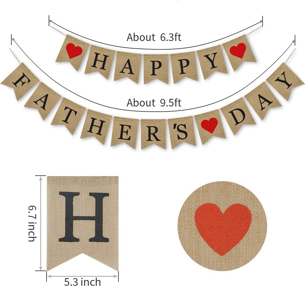 Snapklik.com : Happy Fathers Day Banner Happy Fathers Day Decorations ...