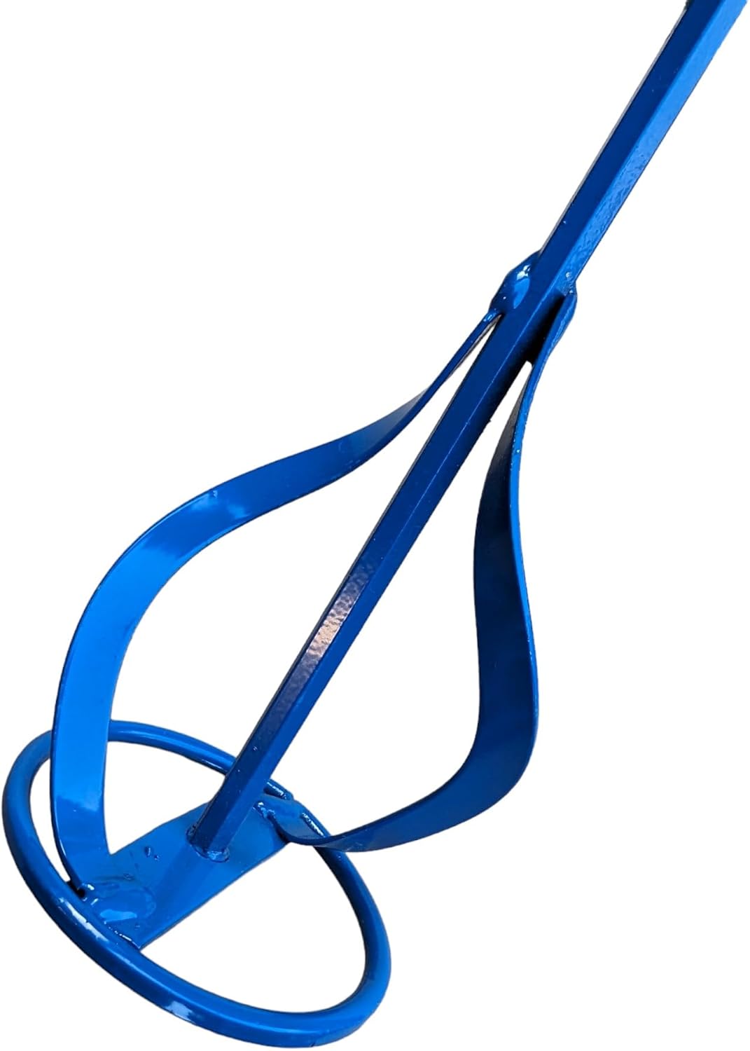 Medium Paint Mixing Paddle Mixer (Blue) 80 x 400 x 7mm hex Shank (1120 ...