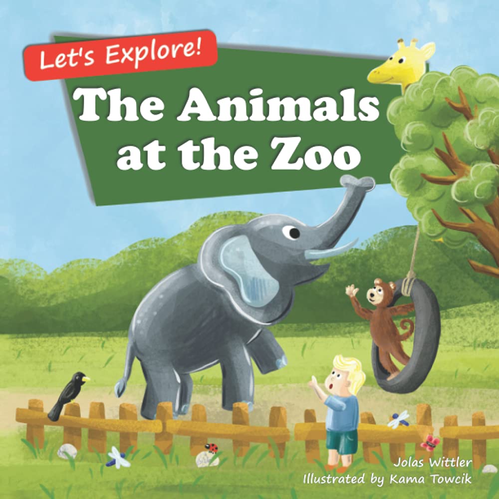 The Animals at the Zoo: An Illustrated Rhyming Picture Book for ...