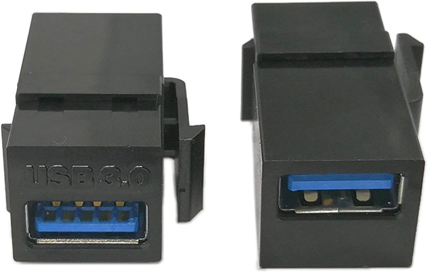 USB 3.0 Keystone Jack Inserts, Haokiang (2-Pack) USB 3.0 Adapters ...