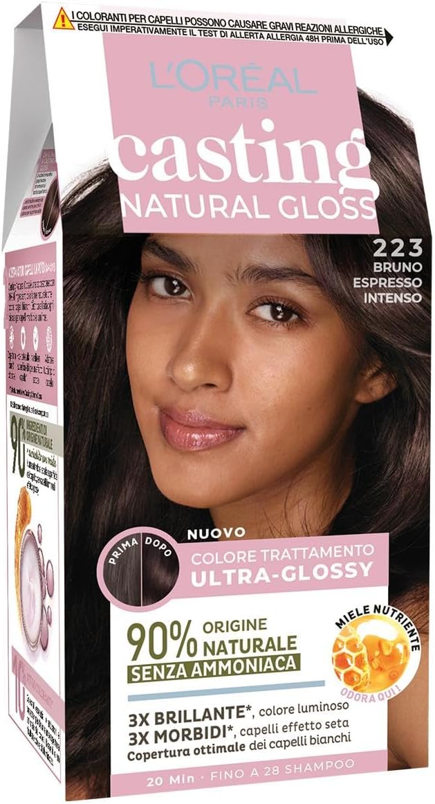 L'Oréal Paris Colorazione Semipermanente Casting Natural Gloss, Colore ...