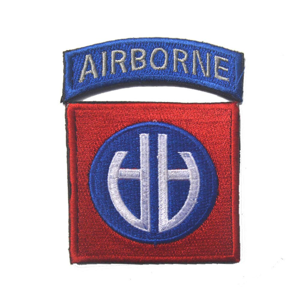Buy SOUTHYU 2 Pieces 82nd Airborne Division AA Morale Patches Emblem ...