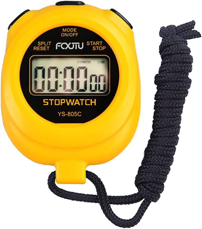 Amazon.com : FCXJTU Simple Stopwatch Timer, Single Lap Stopwatch Countdown Timer, No Hourly Beep ...