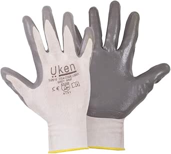 Gloves Nitrile Grey Grip: Buy Online at Best Price in UAE - Amazon.ae