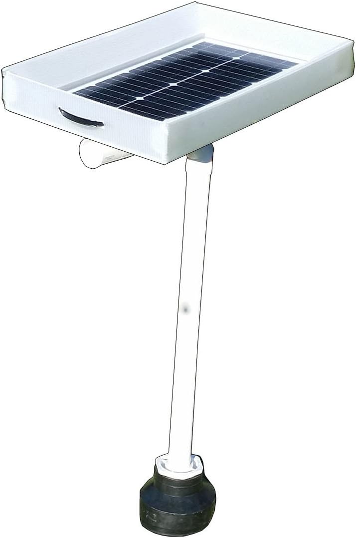 Amazon.com : Natural Current NCAIR20CIRPOND 35W Solar Hybrid Pond ...