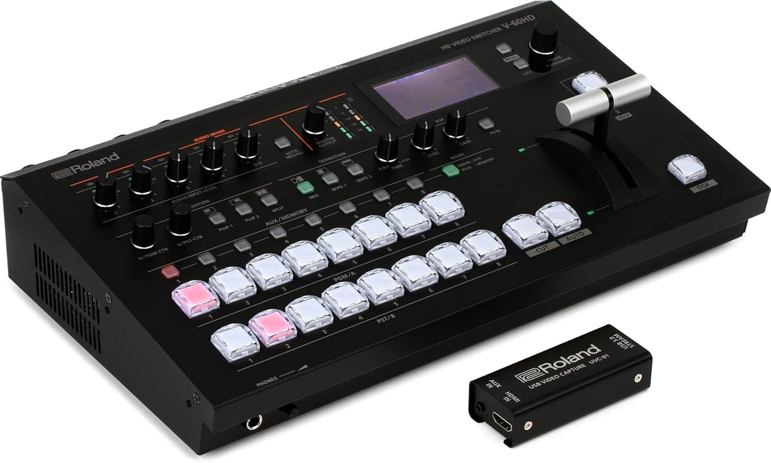 Amazon.com: Roland V-60HD STR HD Video Switcher with UVC-01 Streaming ...